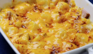 Cheesy Potatoes Recipe with Velveeta - Hello Potatoes