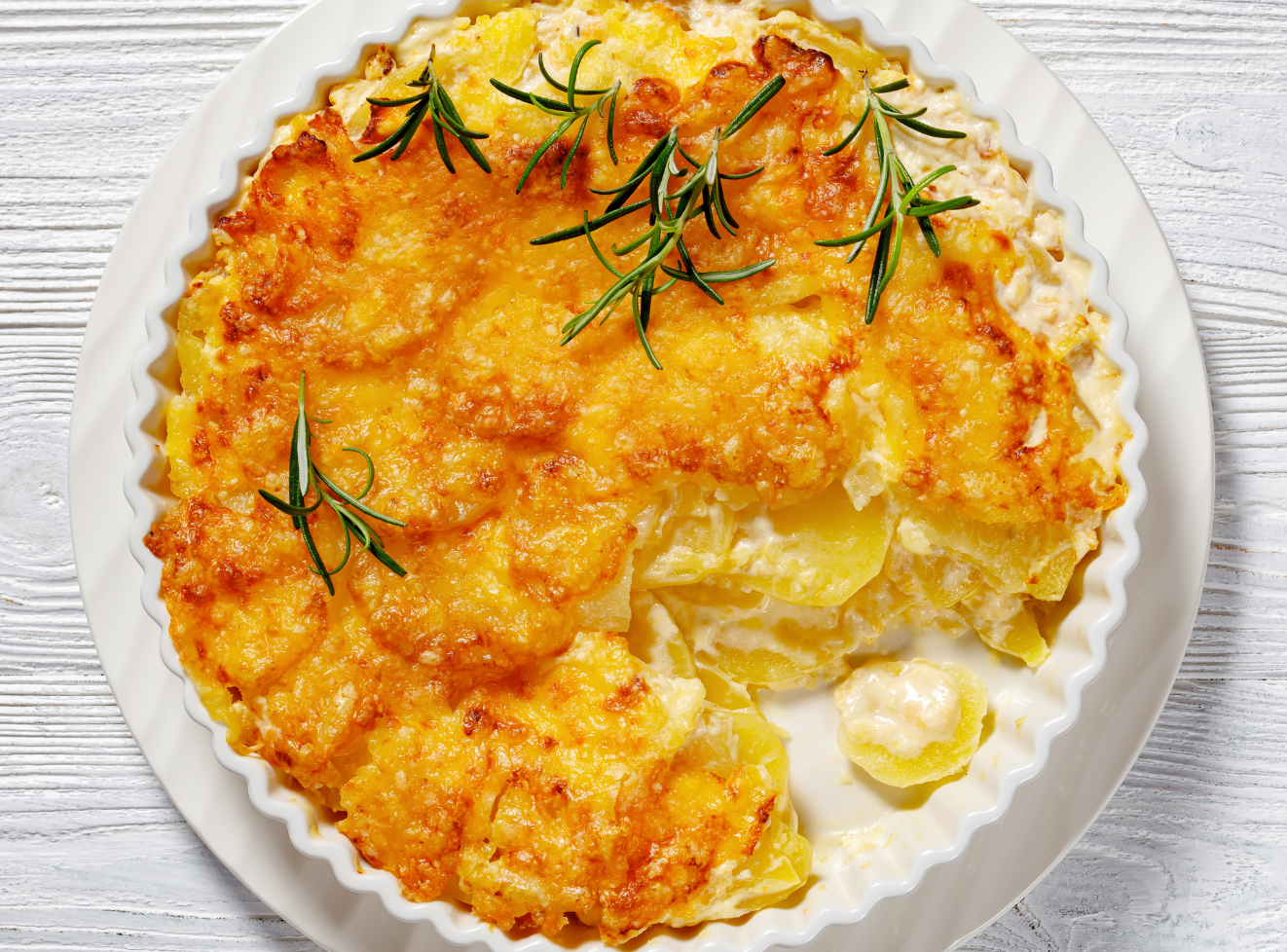 Cheesy Potatoes Recipe with Velveeta - Hello Potatoes